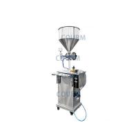 China COURM High Quality Factory Price Vertical Honey gel Small Quantitative Filling Cream Liquid Machines 0.4-0.6mpa Foot Pedal 8000B for sale