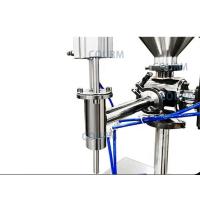 China COURM High Quality Factory Price Vertical Honey gel Small Quantitative Filling Cream Liquid Machines 0.4-0.6mpa Foot Pedal 8000B for sale