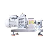 China COURM 750w Single Phase Vertical Or Horizontal Medium Gear Motor With 28mm Shaft for sale