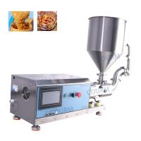 China desktop double screw pump Progressing Cavity Pump waste water Foods high viscosity gel butter oil soda filling machine for sale