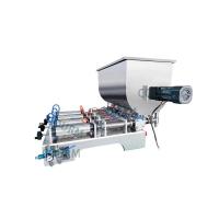 China COURM Lotion filling machine semi automatic Multi Functional Double Head Piston Filler For Wholesales for sale