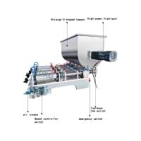 China COURM Lotion filling machine semi automatic Multi Functional Double Head Piston Filler For Wholesales for sale