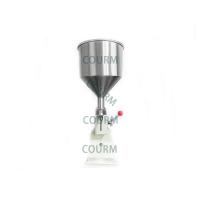China COURM Hot sale Manual Paste Liquid Cream Filling Machine for Shampoo Cosmetic Perfume Production Line for sale