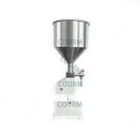 China COURM Hot sale Manual Paste Liquid Cream Filling Machine for Shampoo Cosmetic Perfume Production Line for sale