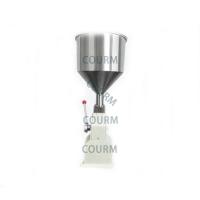 China COURM Hot sale Manual Paste Liquid Cream Filling Machine for Shampoo Cosmetic Perfume Production Line for sale