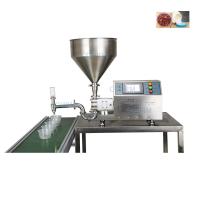 China Automatic single head lubricating oil bottle filling machine Engine oil liquid hawthorn pectin plastic bottle filling machine for sale