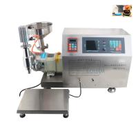 China Automatic Cosmetic Shoe Polish Face Cream Tomato Paste Honey Mayonnaise Heating Mixing Rotor Pump Filling Machine for sale