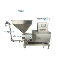 China Semi automatic single head commercial cosmetic gel emulsion syrup concentrated liquid rotor pump filling machine for sale