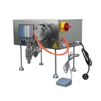 China Servo Motor Rotor Pump Electric Control Horizontal Single Nozzle Pedal Switch Semi Automatic For Paste With Vertical Hopper for sale