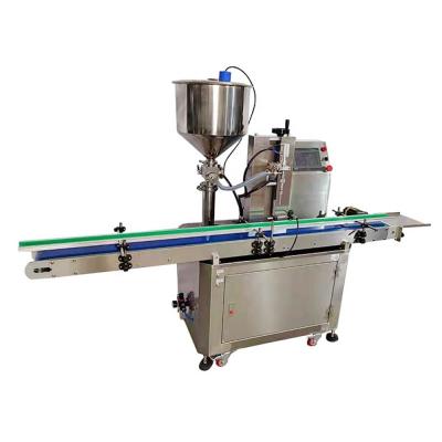 China Automatic Perfume Bottle Small Filling Machine high viscosity Cosmetic Cream Jar Liquid Filling Capping And Labeling Machine for sale