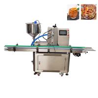 China Automatic Perfume Bottle Small Filling Machine high viscosity Cosmetic Cream Jar Liquid Filling Capping And Labeling Machine for sale