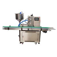 China Automatic Perfume Bottle Small Filling Machine high viscosity Cosmetic Cream Jar Liquid Filling Capping And Labeling Machine for sale