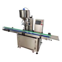 China Automatic Rotor Lobe Pump Liquid Sauce Food Thick Paste Butter Filling Machine Industry Bottle Syrup Oral Liquid Filling Machine for sale