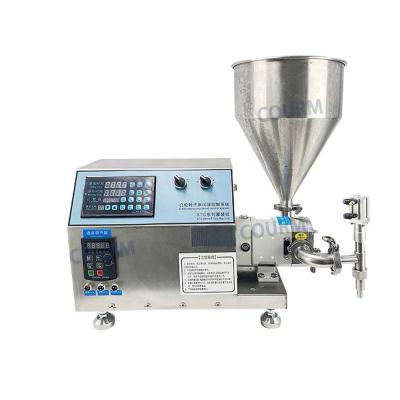 China Semi Automatic Rotor Pump Shampoo Cosmetic Cream Jam Juice Sauce Honey Bottle Paste Liquid Filling Machine for sale