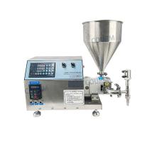 China Semi automatic Rotor Pump high viscosity Peanut Butter Lotion Chilli Sauce Jam Bottle Honey Ketchup Paste Filling Machine for sale