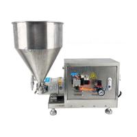 China Semi automatic Rotor Pump high viscosity Peanut Butter Lotion Chilli Sauce Jam Bottle Honey Ketchup Paste Filling Machine for sale