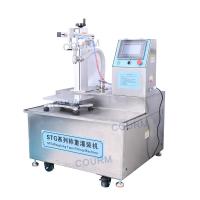 China 100-2000 ml pneumatic paste Water Bottle Honey Filler Sauce Cream soft drink tomato Paste Liquid Filling Machine for sale