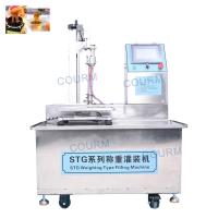 China New cauliflower meat chili paste butter glue toothpaste wet food wax honey chocolate paste rotor pump filling machine for sale