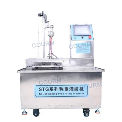 China Automatic high viscosity polyacrylonitrile rubber glue Best-selling cream oil filling machine liquid filling machine for sale