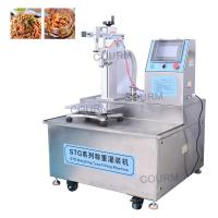 China Ketchup Table Top Cooking Oil high viscosity gel rubber candle Liquid wax Honey Stick Edible Oil Filling Machine for sale