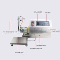 China desktop semi automatic high viscosity 0.1-2ml filling machine engine oil filling machine wine bottle filling machine for sale