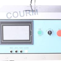 China Semi automatic heating and stirring chocolate pepper sesame noodle paste high viscosity cam-rotor pump filling machine for sale