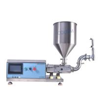 China The Advanced Technology Automatic Cream Injector Butter Puff Cake Filling Machine Malaysia with heating and mixer for sale