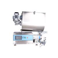 China Semi automatic beverage honey shampoo cosmetic water bottle liquid paste mixing and stirring heating insulation filling machine for sale