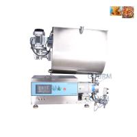 China Semi automatic beverage honey shampoo cosmetic water bottle liquid paste mixing and stirring heating insulation filling machine for sale