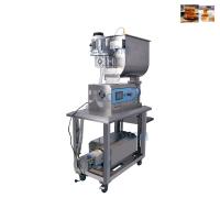 China COURM Large flow semi automatic quantitative liquid edible oil honey equipment heating stirring insulation filling machine for sale