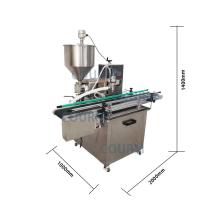 China Automatic filling machine for high viscosity olive sesame oil hairspray nail polish ink paint dye pigment glue filling equipment for sale