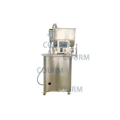 China COURM Hot new products semi Automatic high viscosity honey cream sesame oil peanut butter liquid emulsion soap filling machine for sale