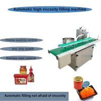 China COURM Automatic single nozzle servo motor drive liquid juice beverage ketchup honey cream quantitative filling machine for sale