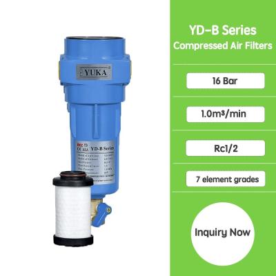 China Compressed air filter system for air dryer for sale