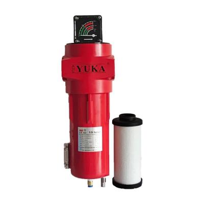China Srcew Compressor Filter With Auto Drain for sale
