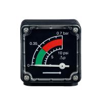 China Temperature Differential Pressure Indicator in Black for Maximum Destructive Temperature of 120C in Industrial Applications for sale