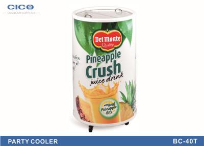 China Lightweight Party Cooler Fridge Round Bottle Shape Fashionable Looking for sale