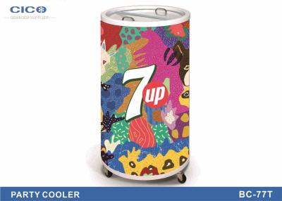 China Commercial Party Cooler Fridge Can Shape Compressor Cooling System for sale