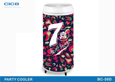 China Electric Portable Party Fridge Round Shape For BBQ Eco - Friendly for sale