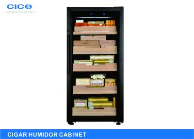 China Integrated Commercial Cigar Humidifiers Touch Panel Control No Vibration for sale