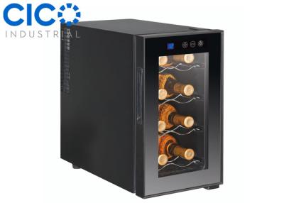 China Mini Thermoelectric Wine Refrigerator / Portable Wine Refrigerator for sale