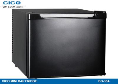 China Black Small Under Worktop Fridge High Efficient Evaporator ODM Service for sale