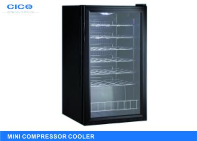 China Freestanding Compressor Wine Cooler , 18 Bottle Dual Zone Wine Cooler for sale