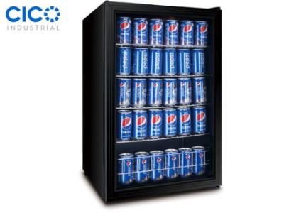 China Integrated Coca Cola Glass Front Refrigerator Digital Temp Control for sale