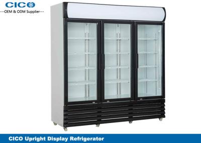 China Commercial Upright Display Freezer Low Consumption Eco - Friendly for sale