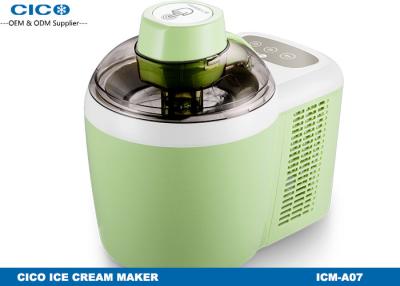 China Green Ice Cream Making Machine 0.7L Inner Tank CE Certification for sale