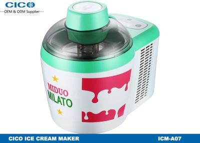 China Colorful Stainless Steel Ice Cream Maker Thermoelectric Cooling System for sale