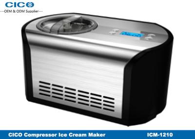 China 1.2L Portable Ice Cream Maker , Automatic Ice Cream Machine Fast Cooling for sale
