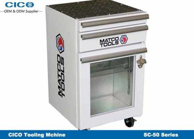China Silver Hotel Retro Looking Refrigerator , Retro Fridge With Water Dispenser for sale