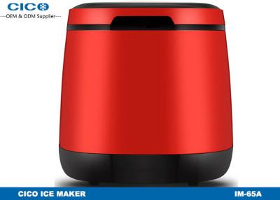 China Household Red Portable Electric Ice Maker Fashionable Appearance for sale